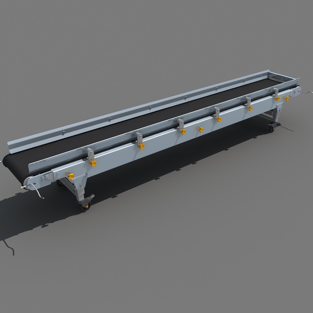 3d Model Conveyor Belts
