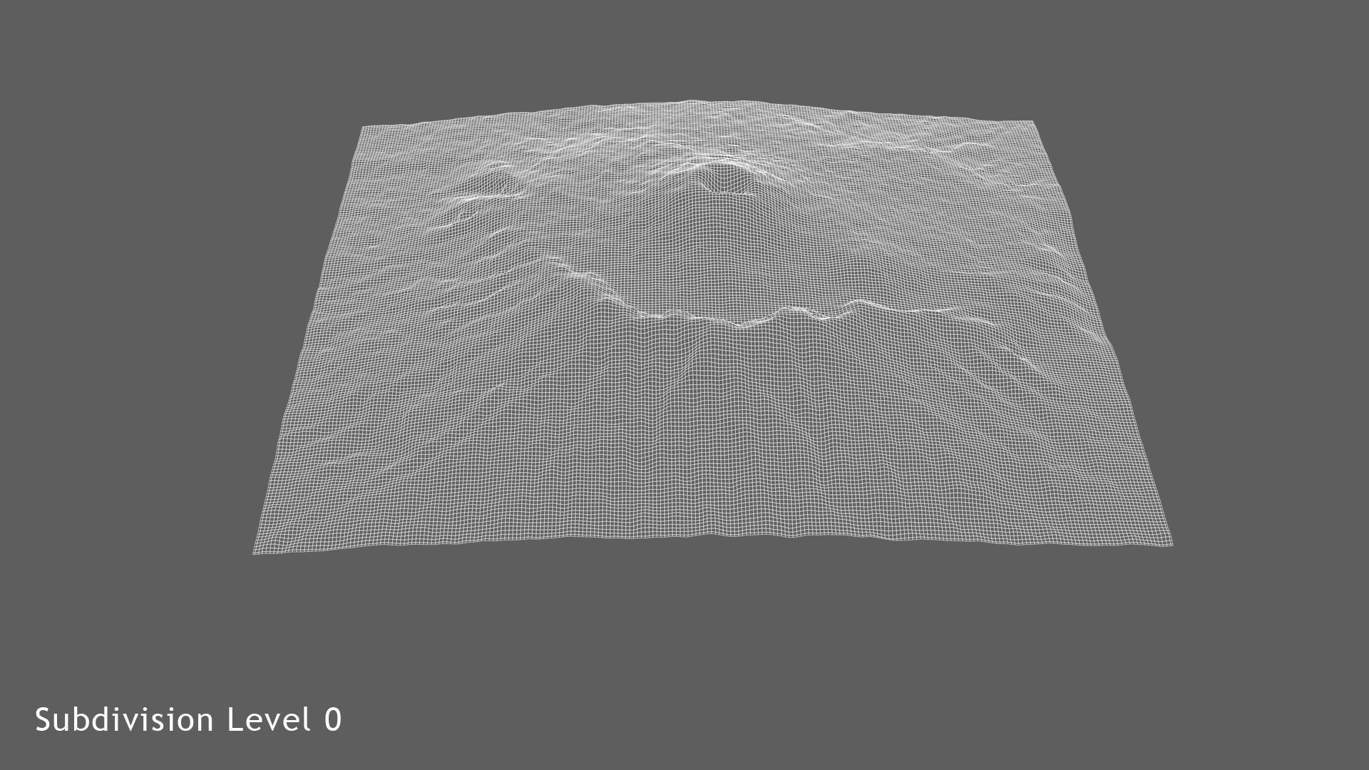 Mountain Vesvius Terrain 3D Model - TurboSquid 1486945
