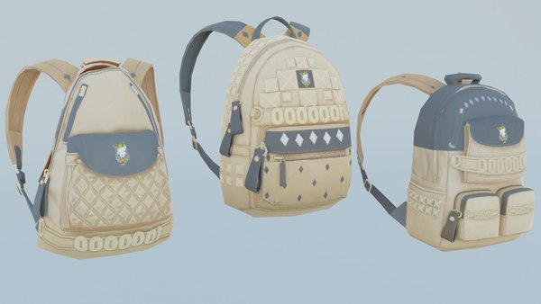 3D model Bag 3x - Bing backpack - TurboSquid 1815976