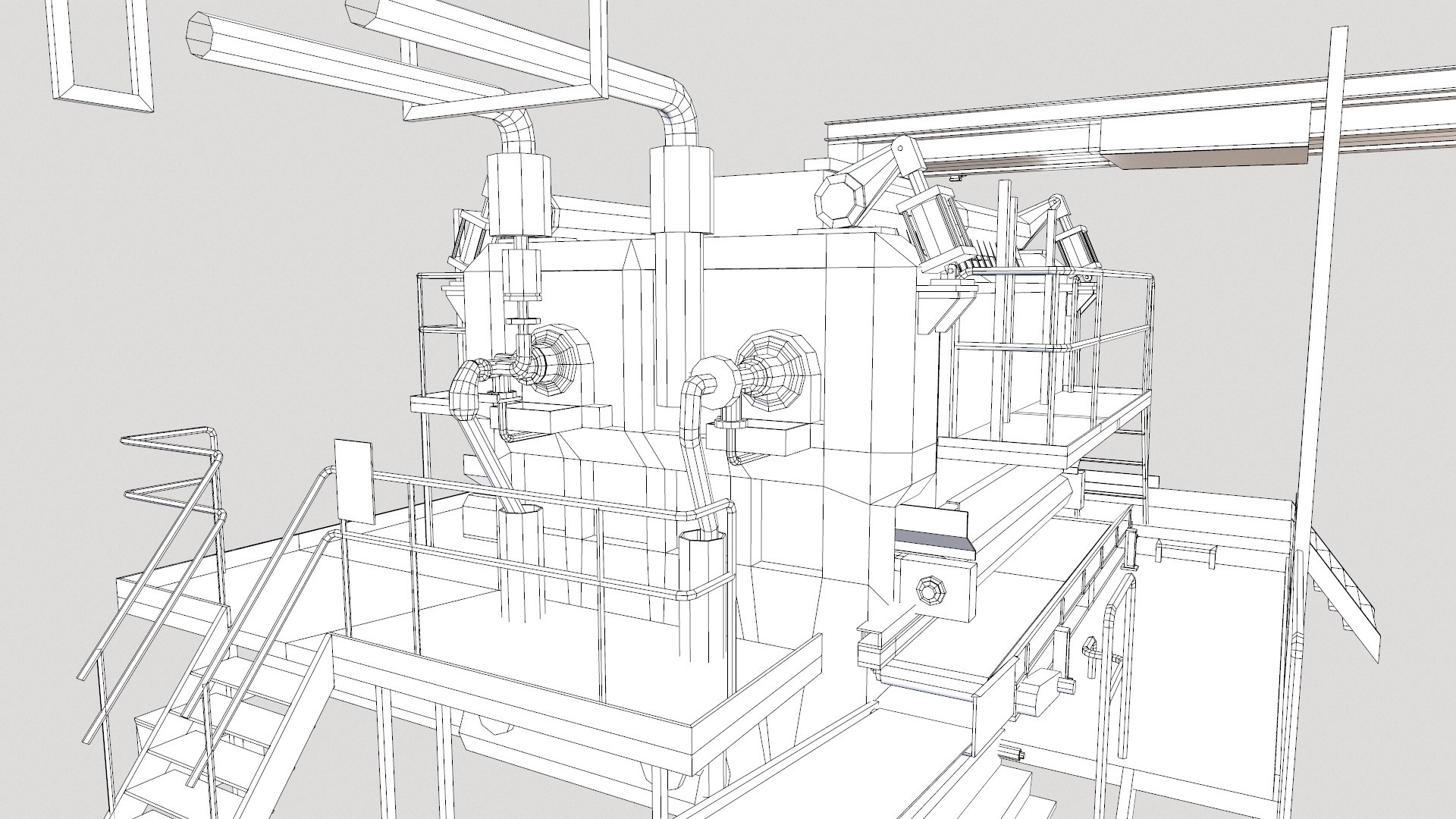 Soap Assembly Line Machine 3D Model - TurboSquid 2327409
