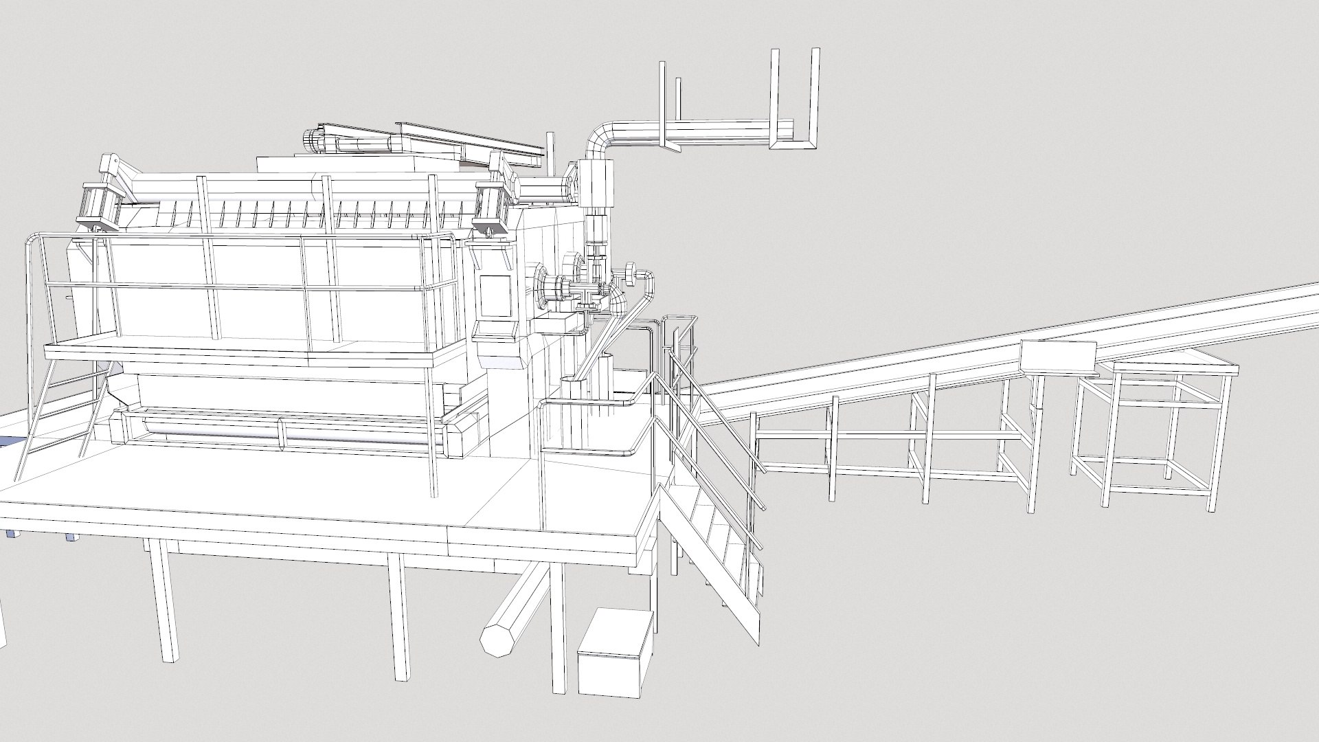 Soap Assembly Line Machine 3D Model - TurboSquid 2327409