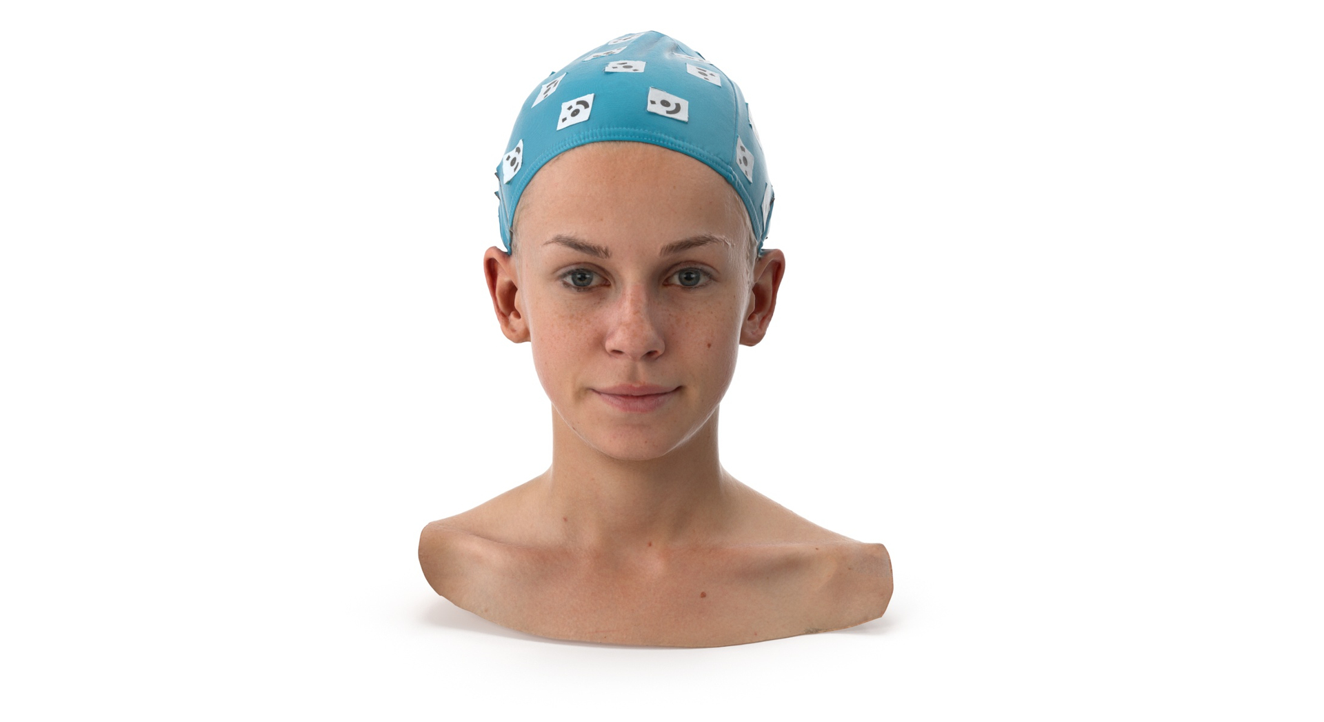 3D Rhea Human Head Sharp Model - TurboSquid 1631067