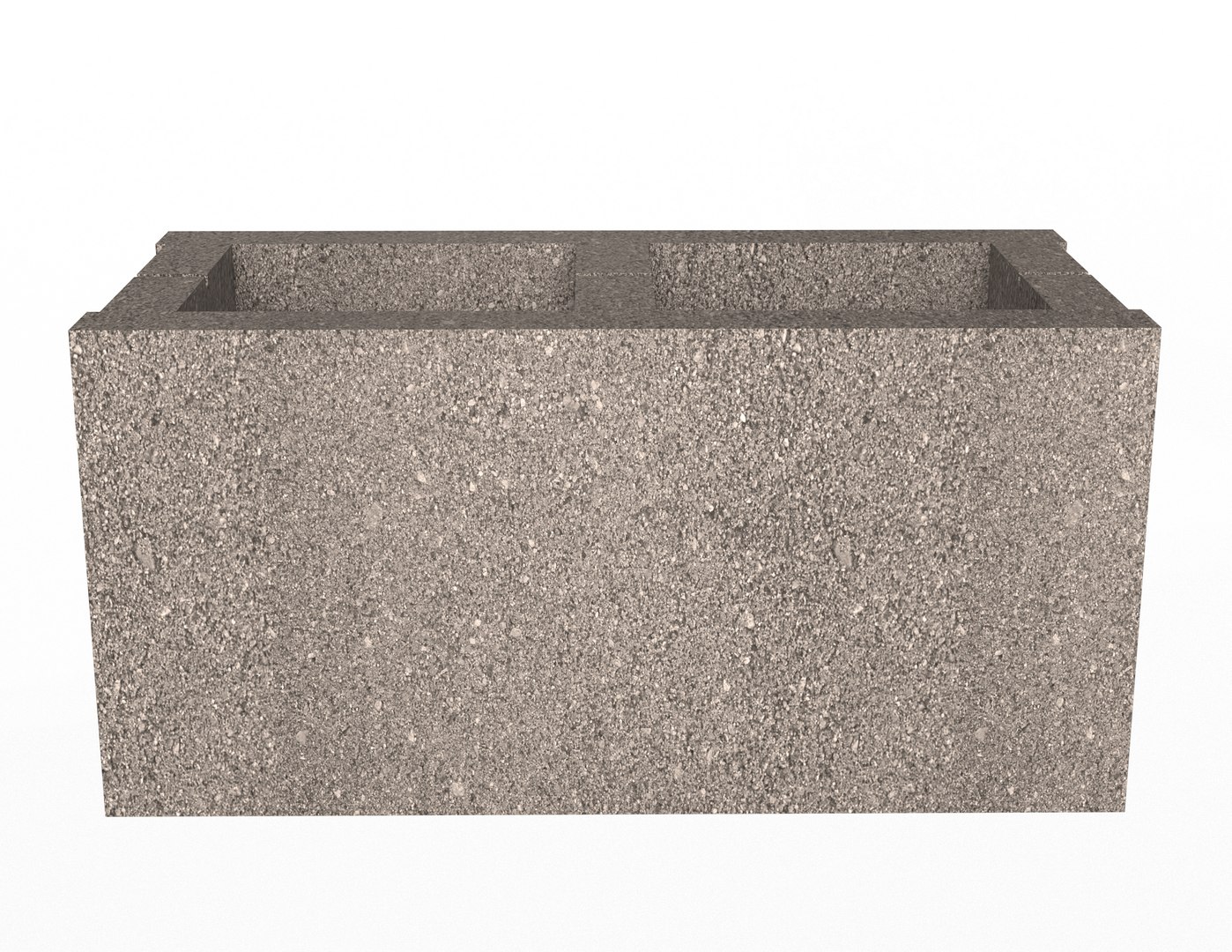 Cinder Block 3D Model - TurboSquid 1744939