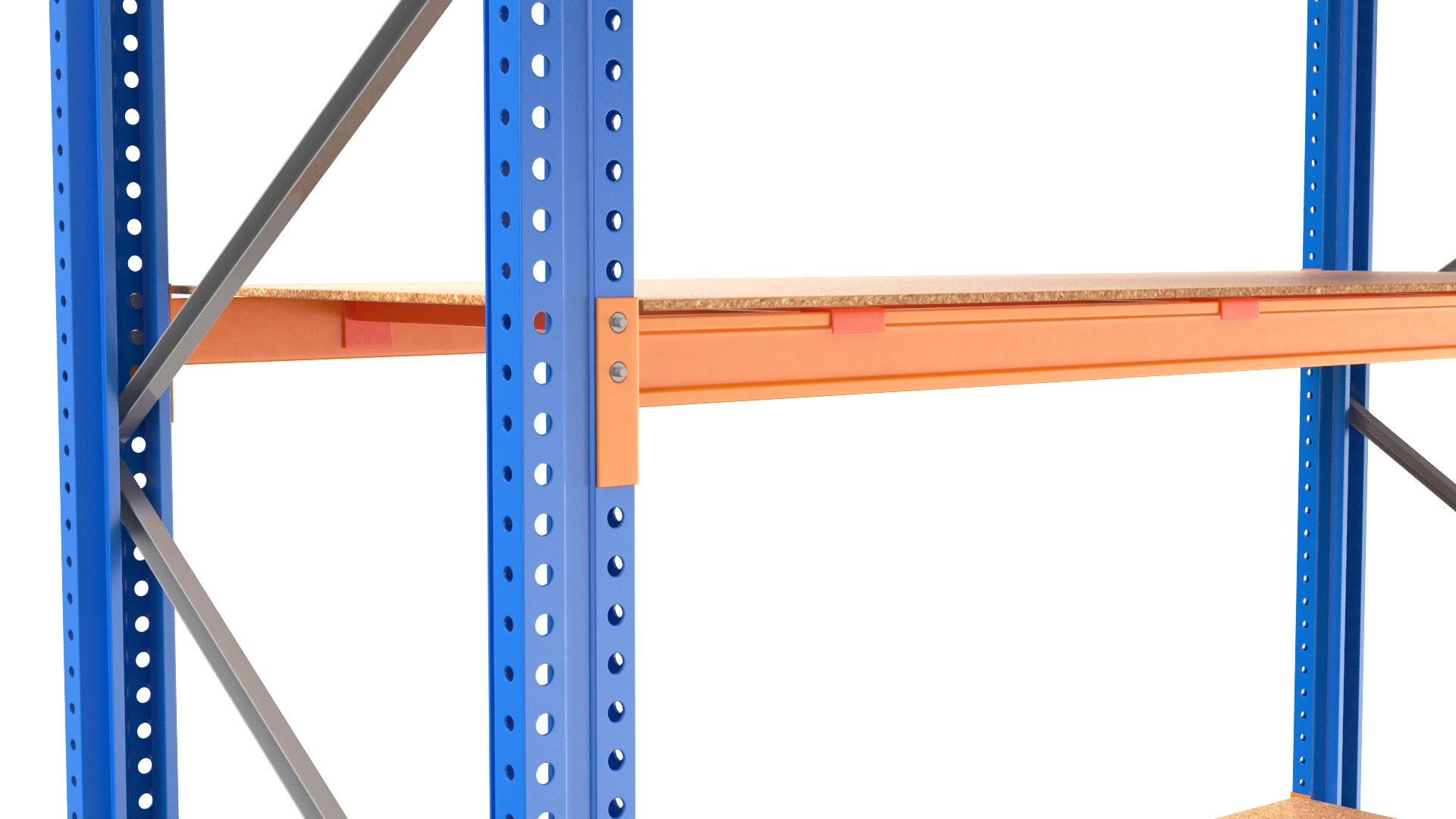 3D Detailed Warehouse Rack - TurboSquid 2091099