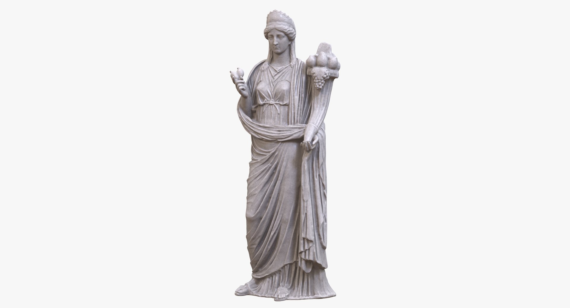 Demeter Statue 3D Model - TurboSquid 2115488