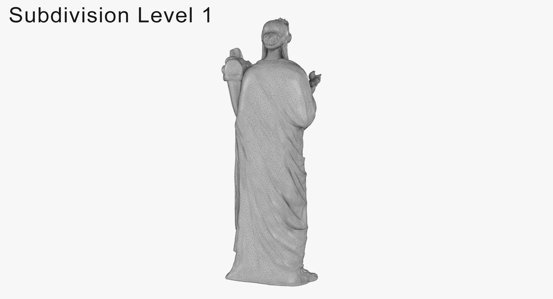 Demeter Statue 3D model - TurboSquid 2115488