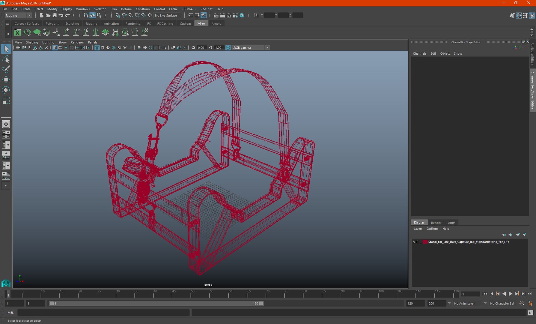 3D Stand for Life Raft Capsule - TurboSquid 1998685