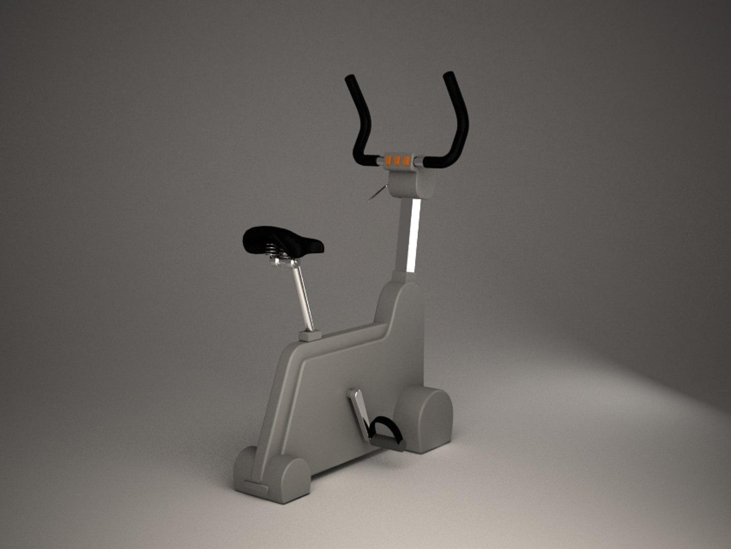 Gym Bicycle 3d Model