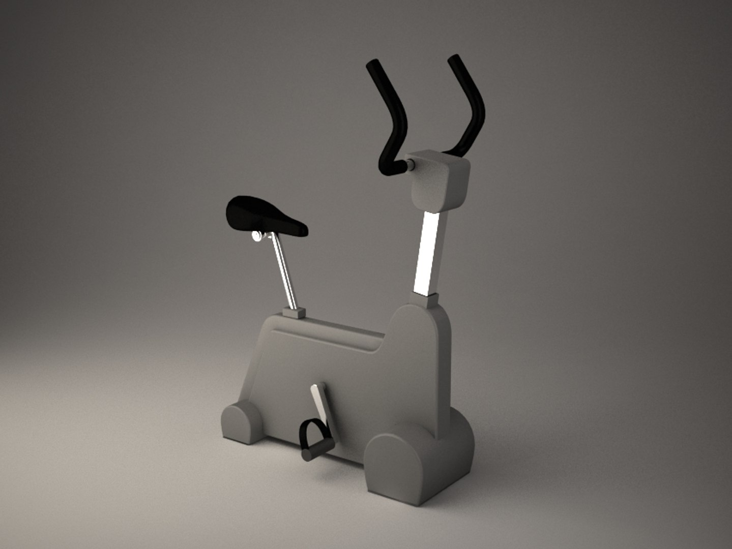 Gym Bicycle 3d Model