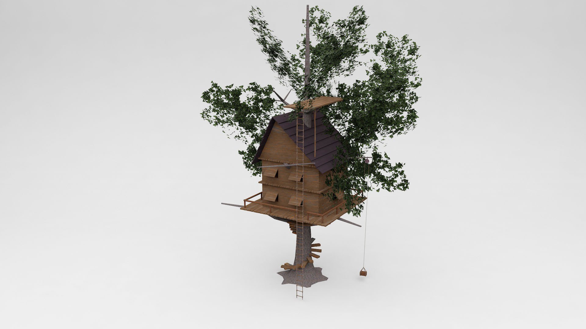 3D Treehouse - TurboSquid 2034407