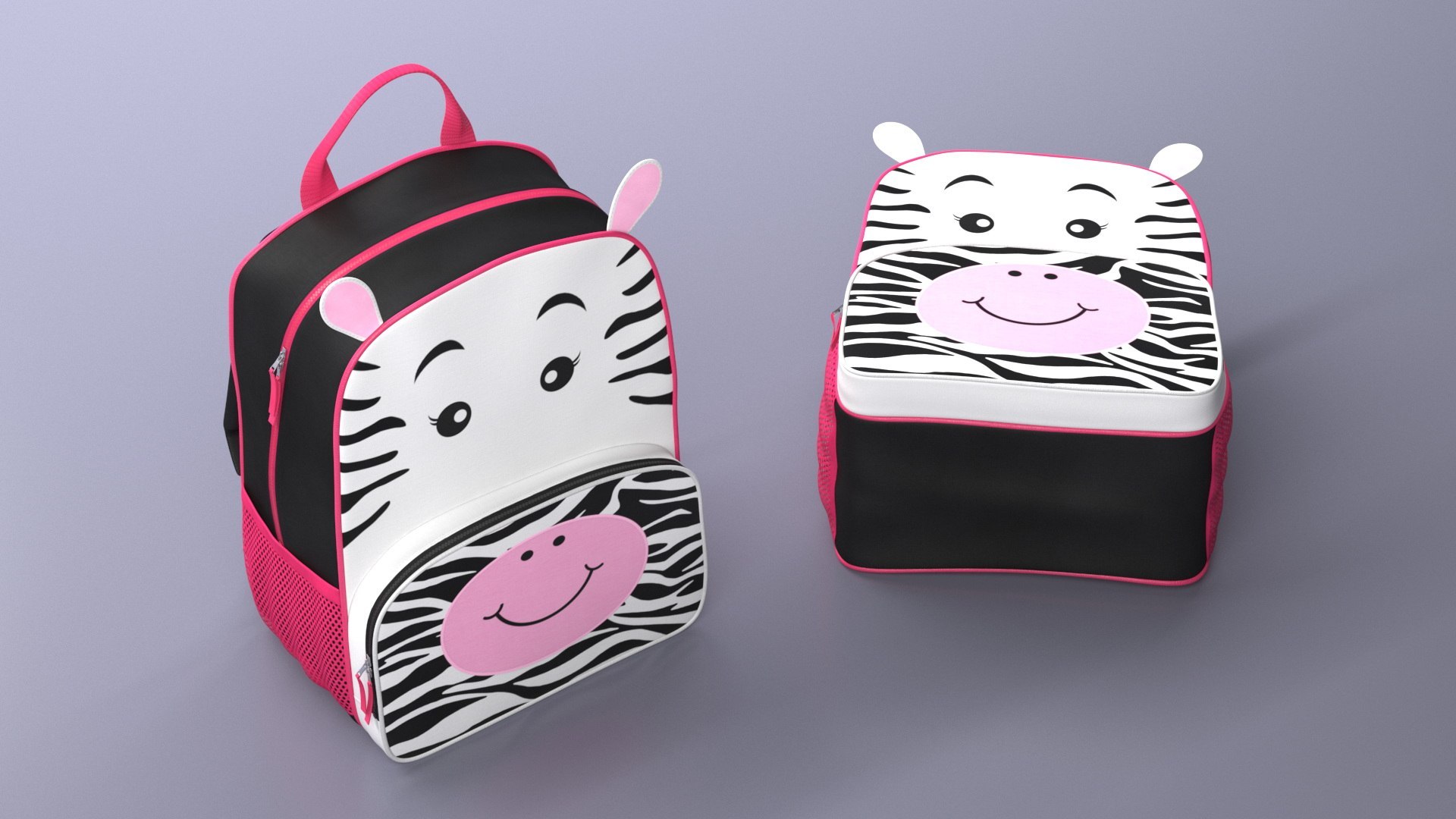 3D Kids Backpacks Collection 2 Model - TurboSquid 2298920