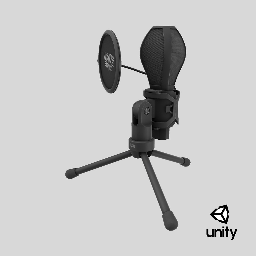 Gaming Microphone 3D Model - TurboSquid 2154793