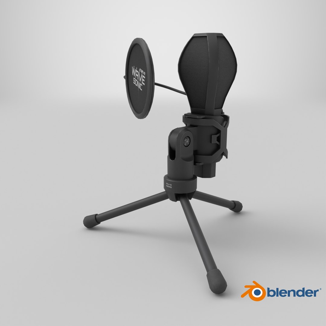 Gaming Microphone 3D Model - TurboSquid 2154793