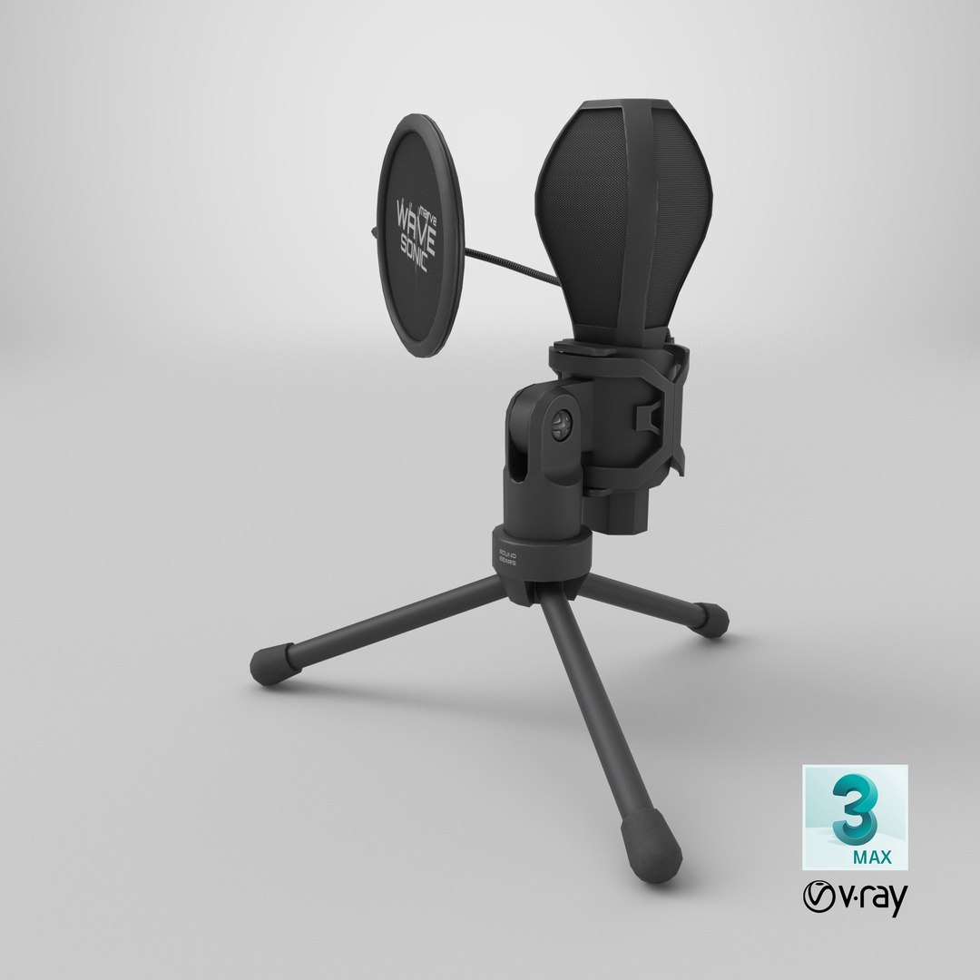 Gaming Microphone 3D Model - TurboSquid 2154793