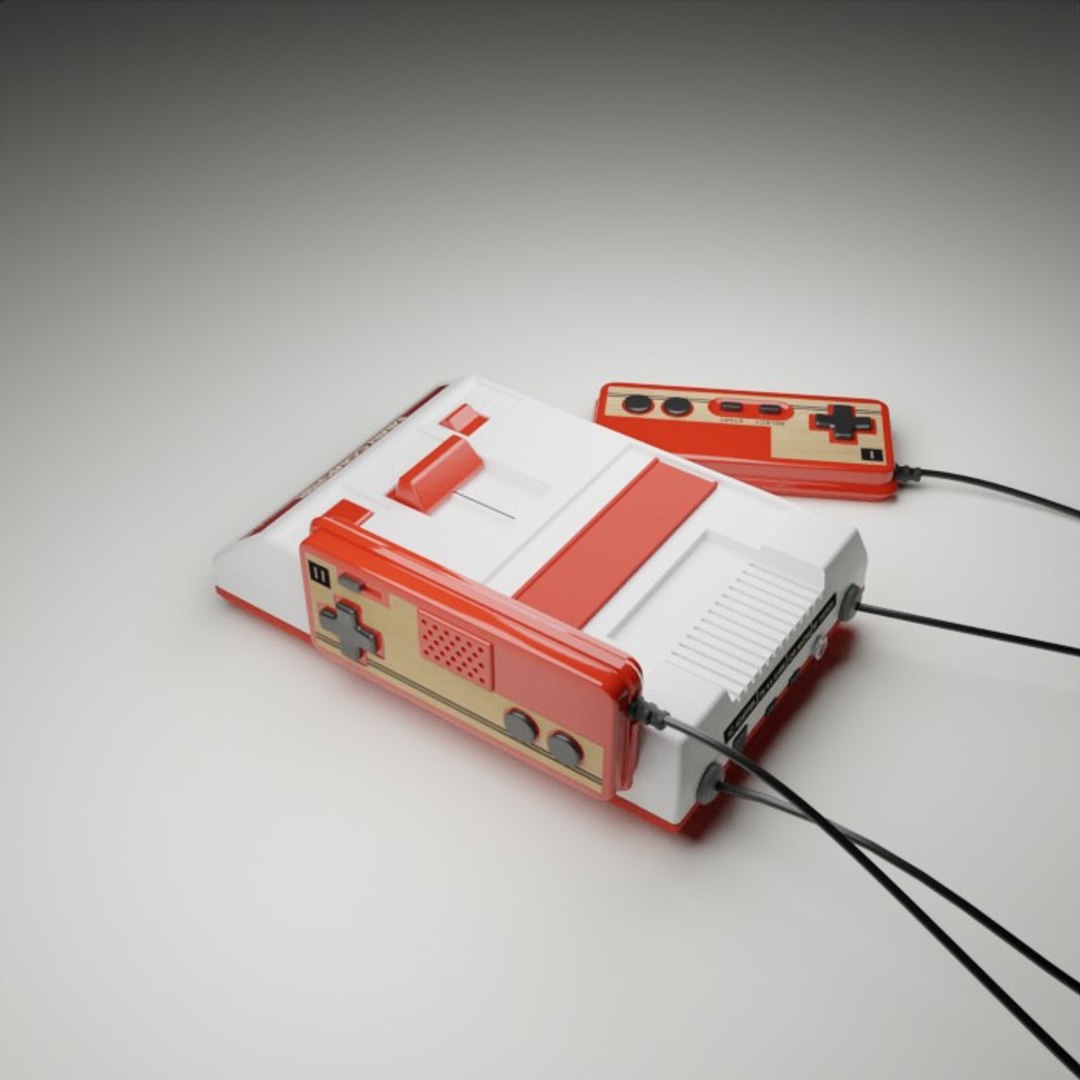 3D Nintendo Family Computer Home - TurboSquid 1591046