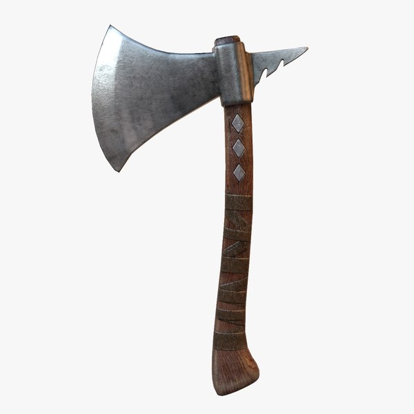 3d tomahawk axe model