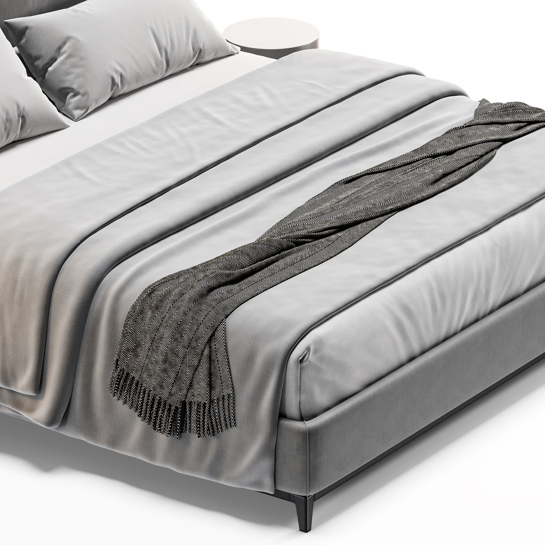 Bed Andersen Quilt 3D Model - TurboSquid 2093793