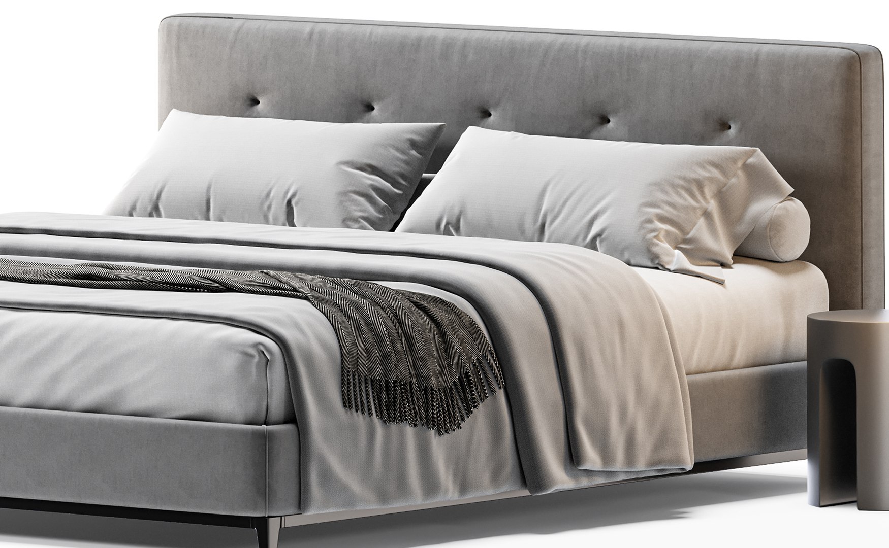 Bed Andersen Quilt 3D Model - TurboSquid 2093793