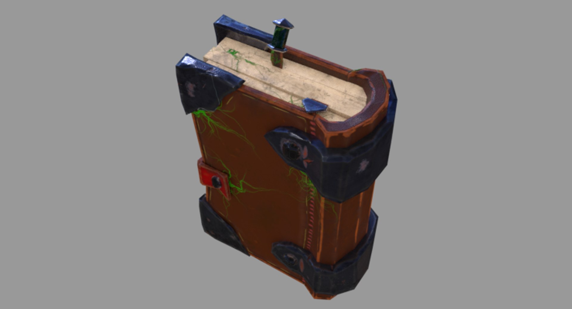 Stylized tome model - TurboSquid 1430880