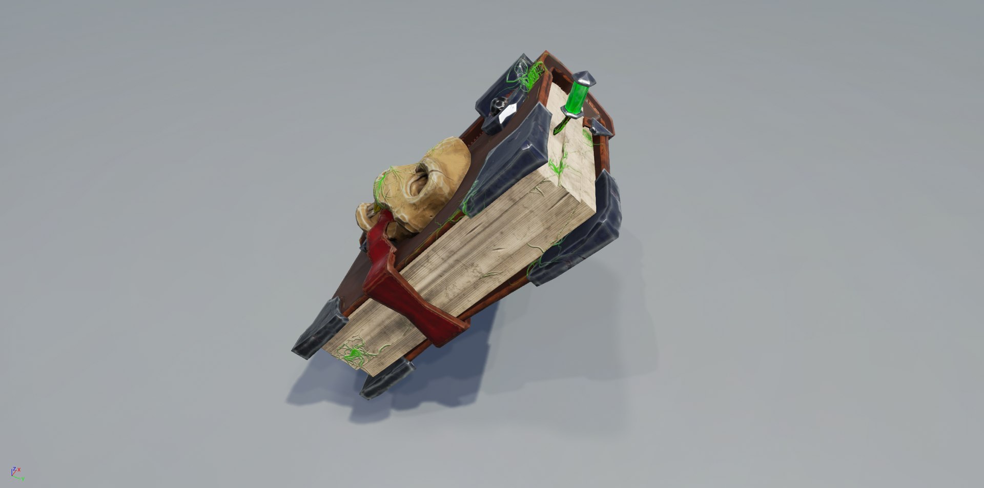 Stylized Tome Model - TurboSquid 1430880