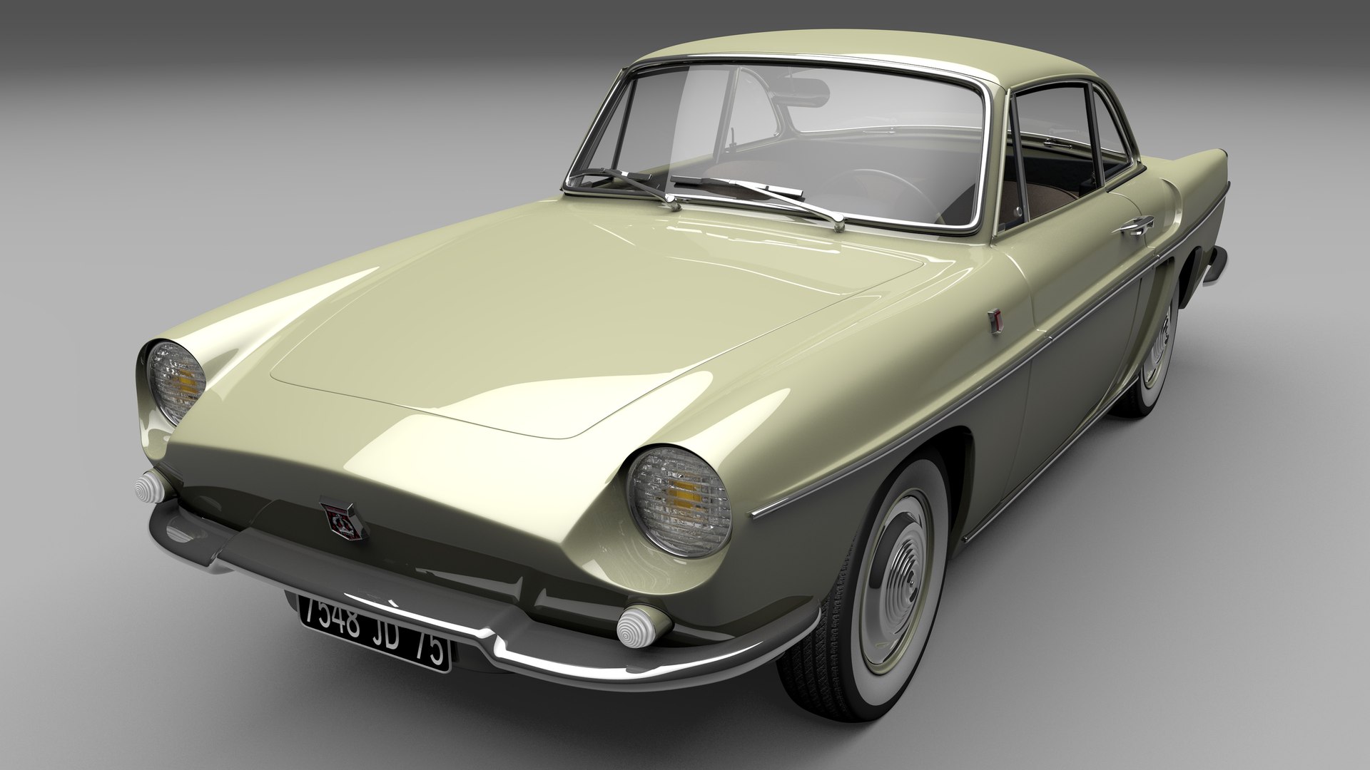 Car Caravelle Renault 3D Model - TurboSquid 1418375