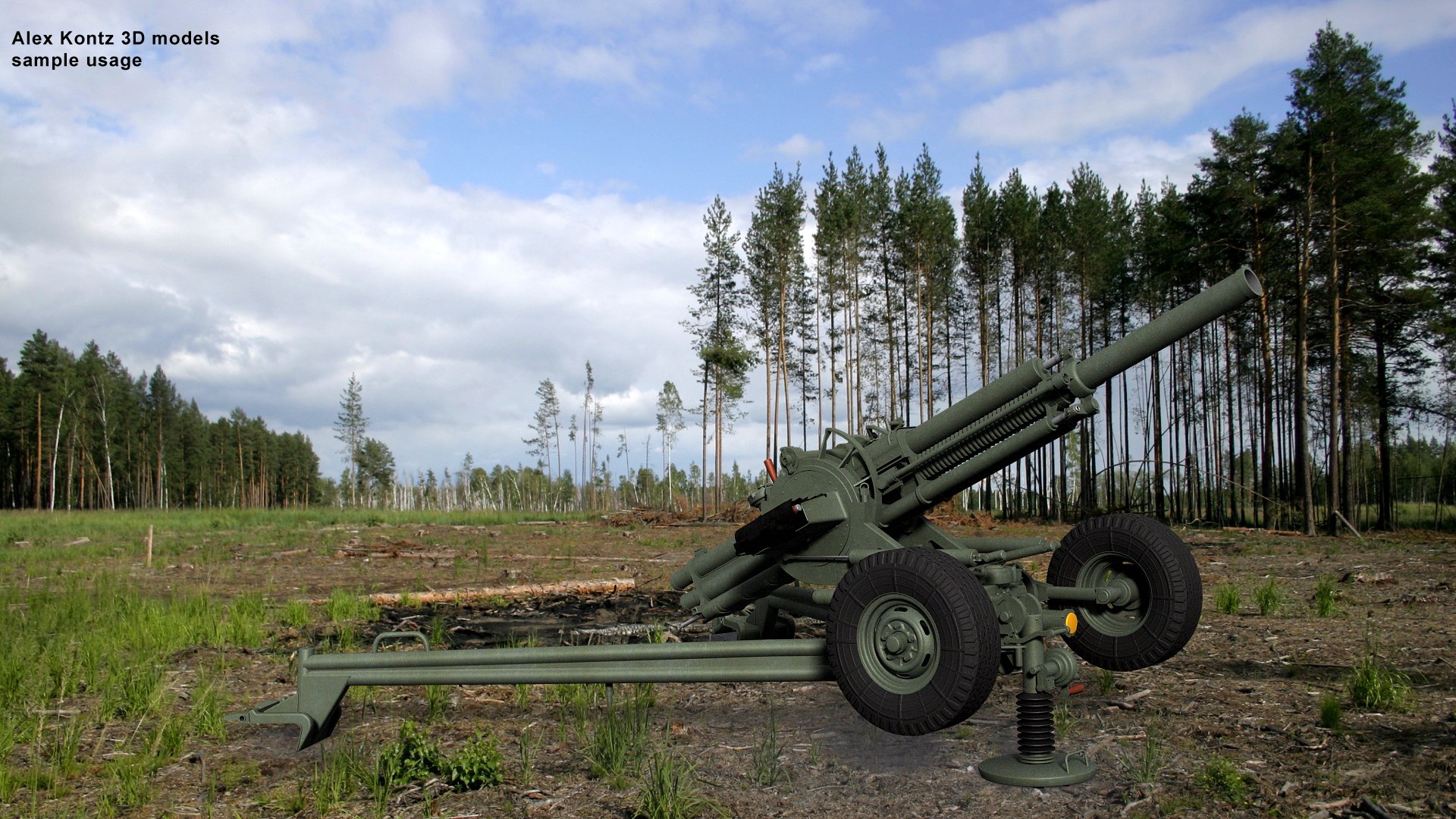 3D Soviet 2b9m Vasilek Model - TurboSquid 1535519