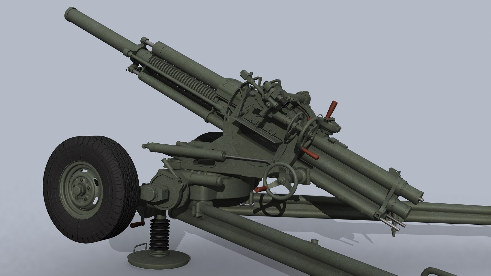 3D Soviet 2b9m Vasilek Model - TurboSquid 1535519