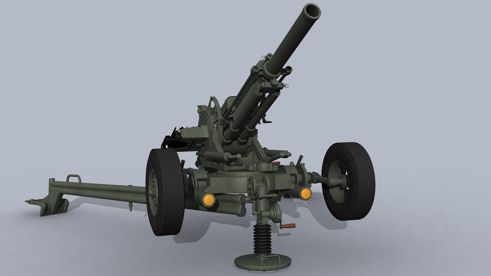 3D Soviet 2b9m Vasilek Model - TurboSquid 1535519