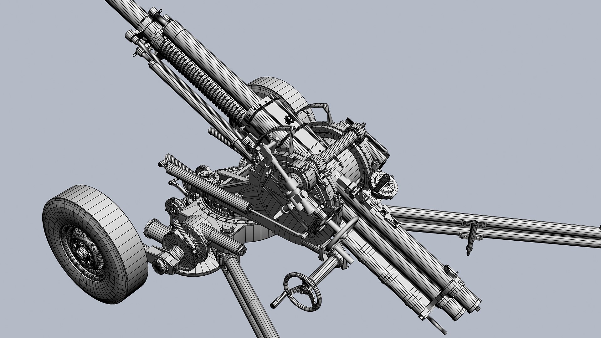 3D Soviet 2b9m Vasilek Model - TurboSquid 1535519