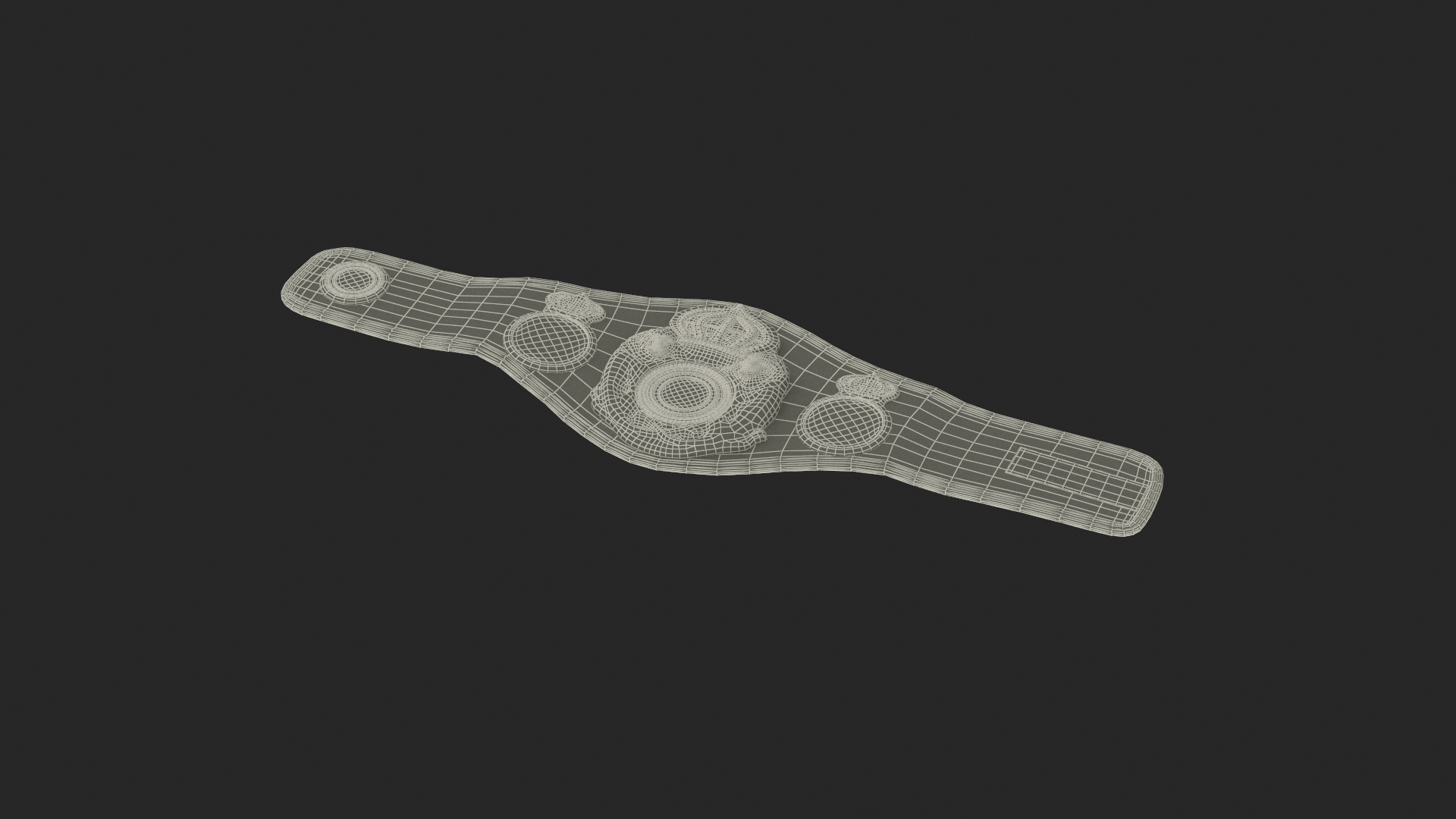 Championship WBA Belt Fur 3D Model - TurboSquid 2217599