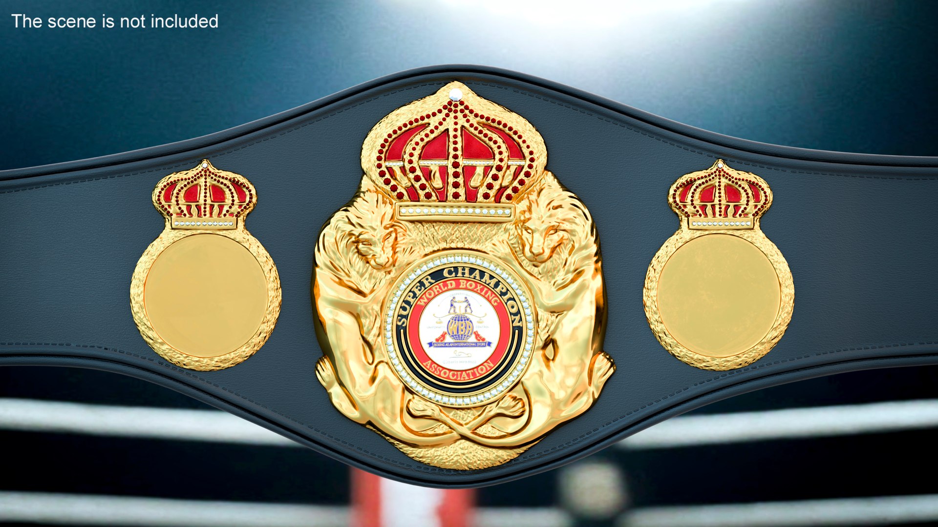 Championship WBA Belt Fur 3D Model - TurboSquid 2217599