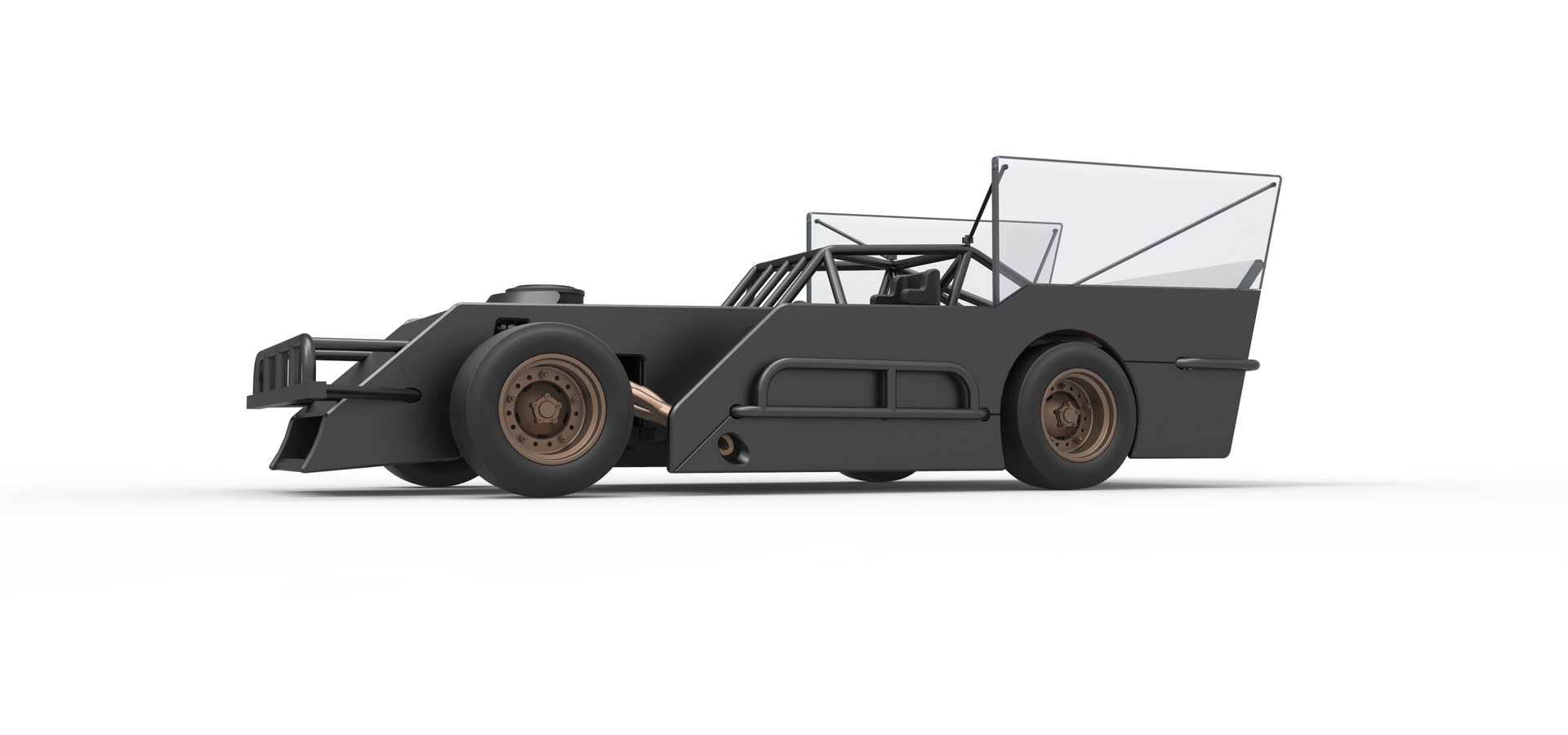 Diecast Outlaw Figure 8 Modified Stock Car Scale 1 To 25 3D Model ...