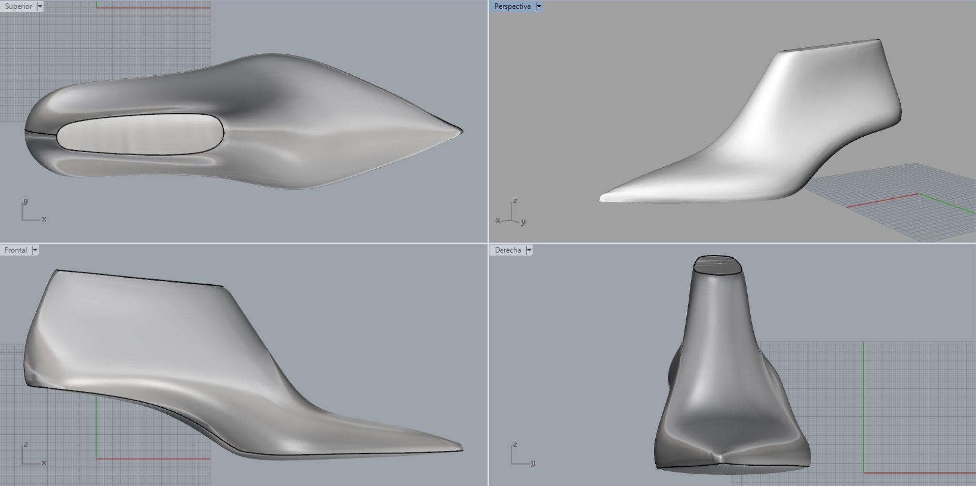 3D Model Pack Woman Shoe Lasts - TurboSquid 1443523