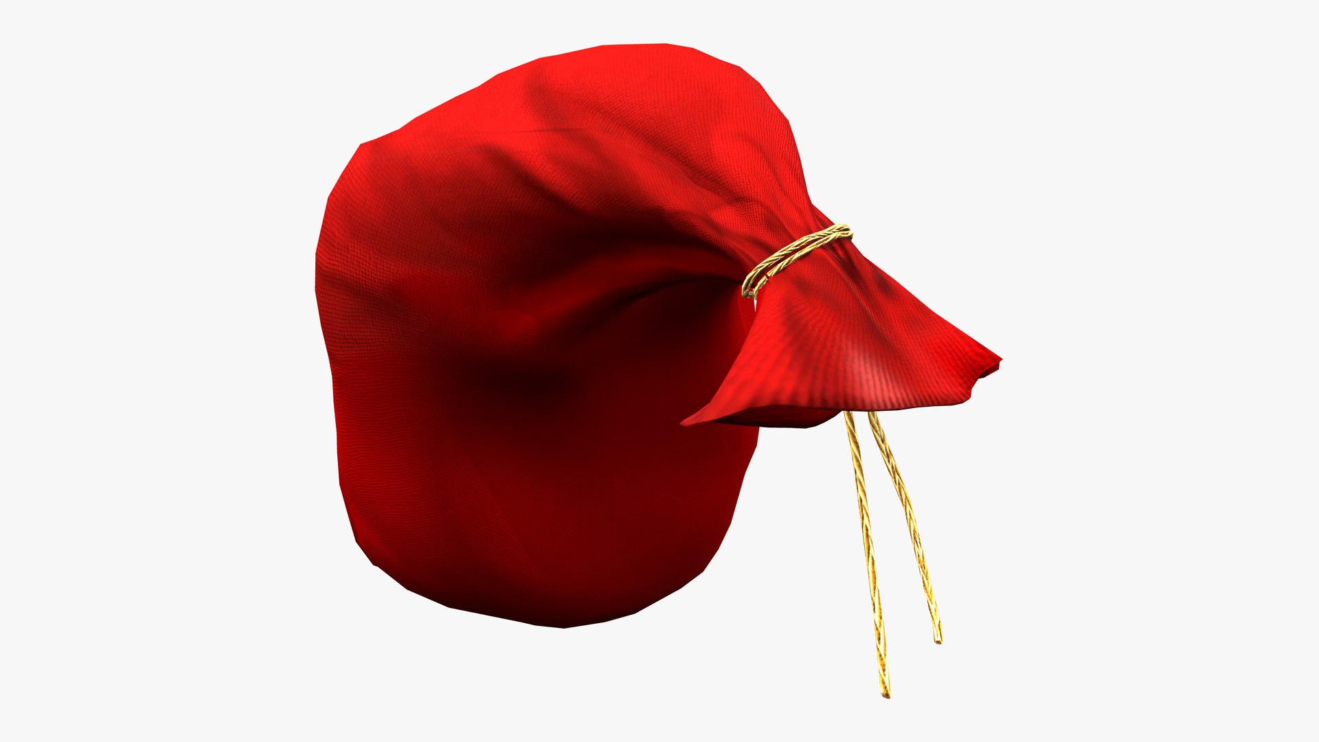 Xmas Sack Over The Shoulder 3D Model - TurboSquid 1825507