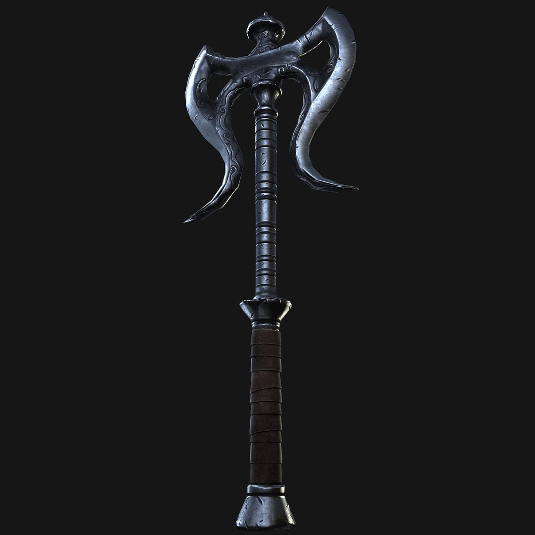 Battle ax 3D - TurboSquid 1193202