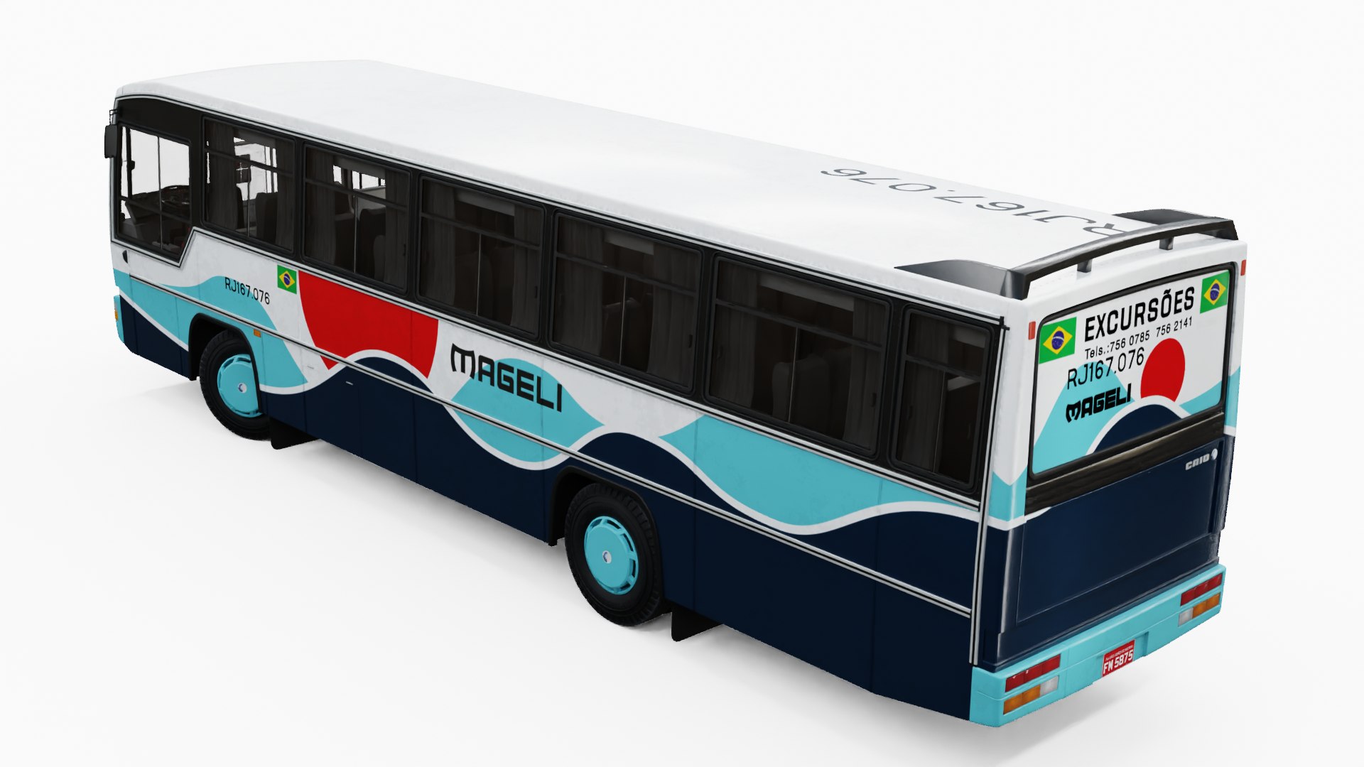 3D Caio Vitoria Intercity Mageli MB OF-1315 - TurboSquid 2160705