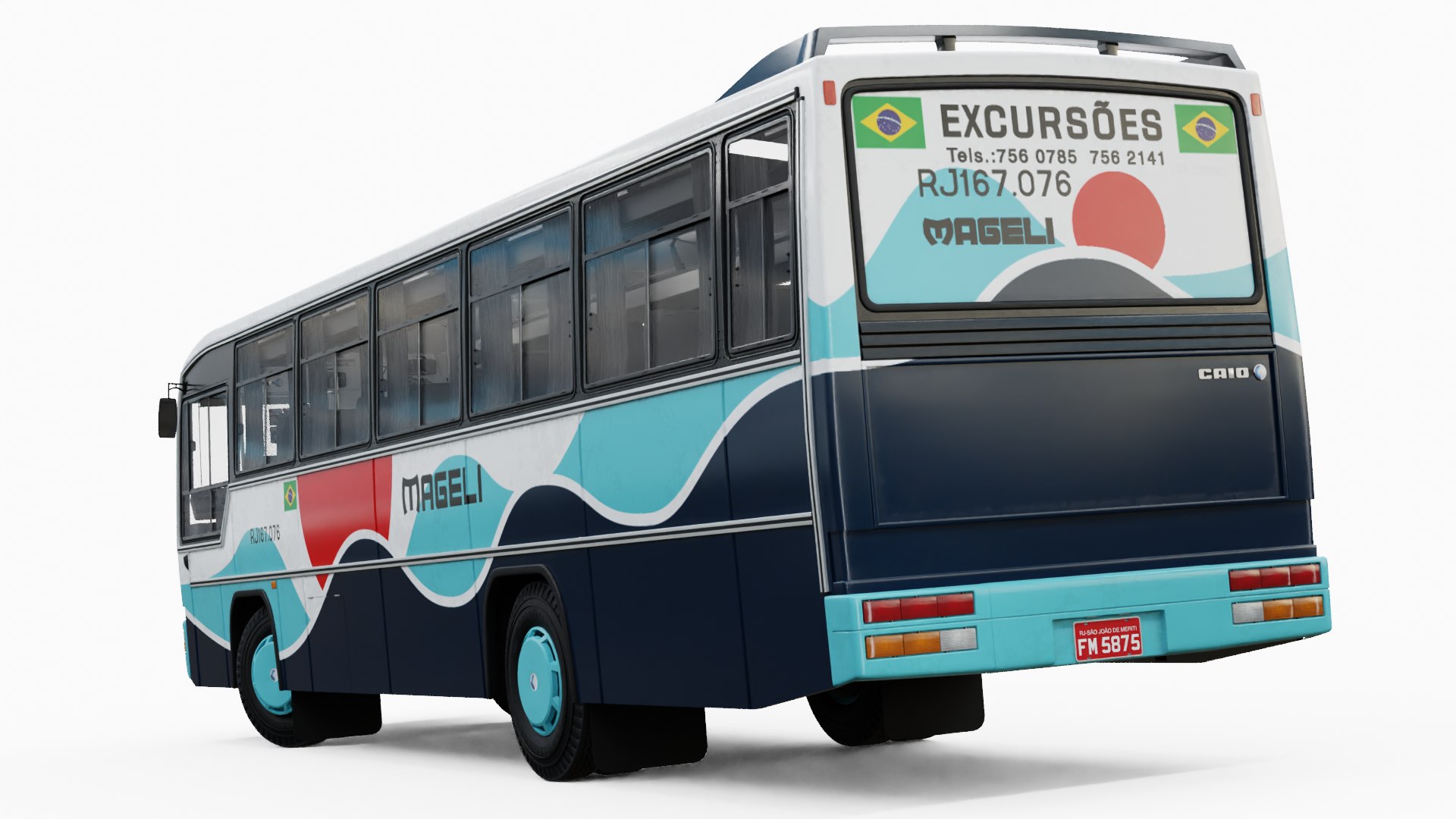 3D Caio Vitoria Intercity Mageli MB OF-1315 - TurboSquid 2160705