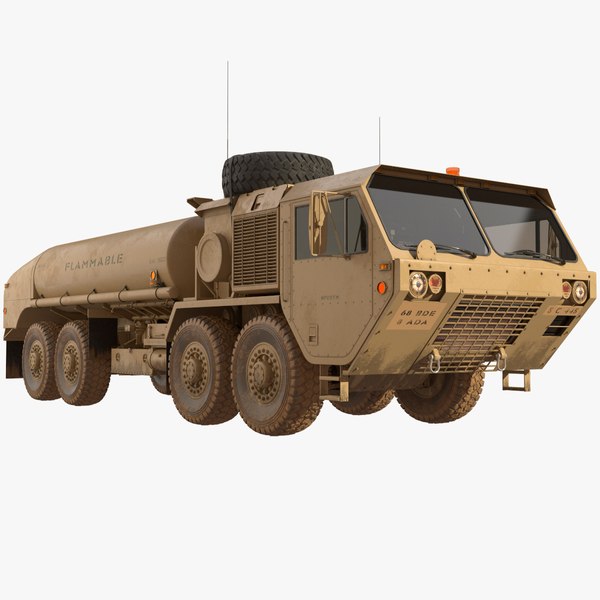 3D модель Топливный танкер HEMTT A4 M978 - TurboSquid 2381997