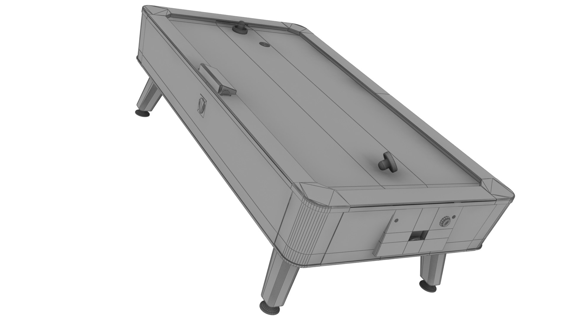 3D Air Hockey Table - TurboSquid 1487756