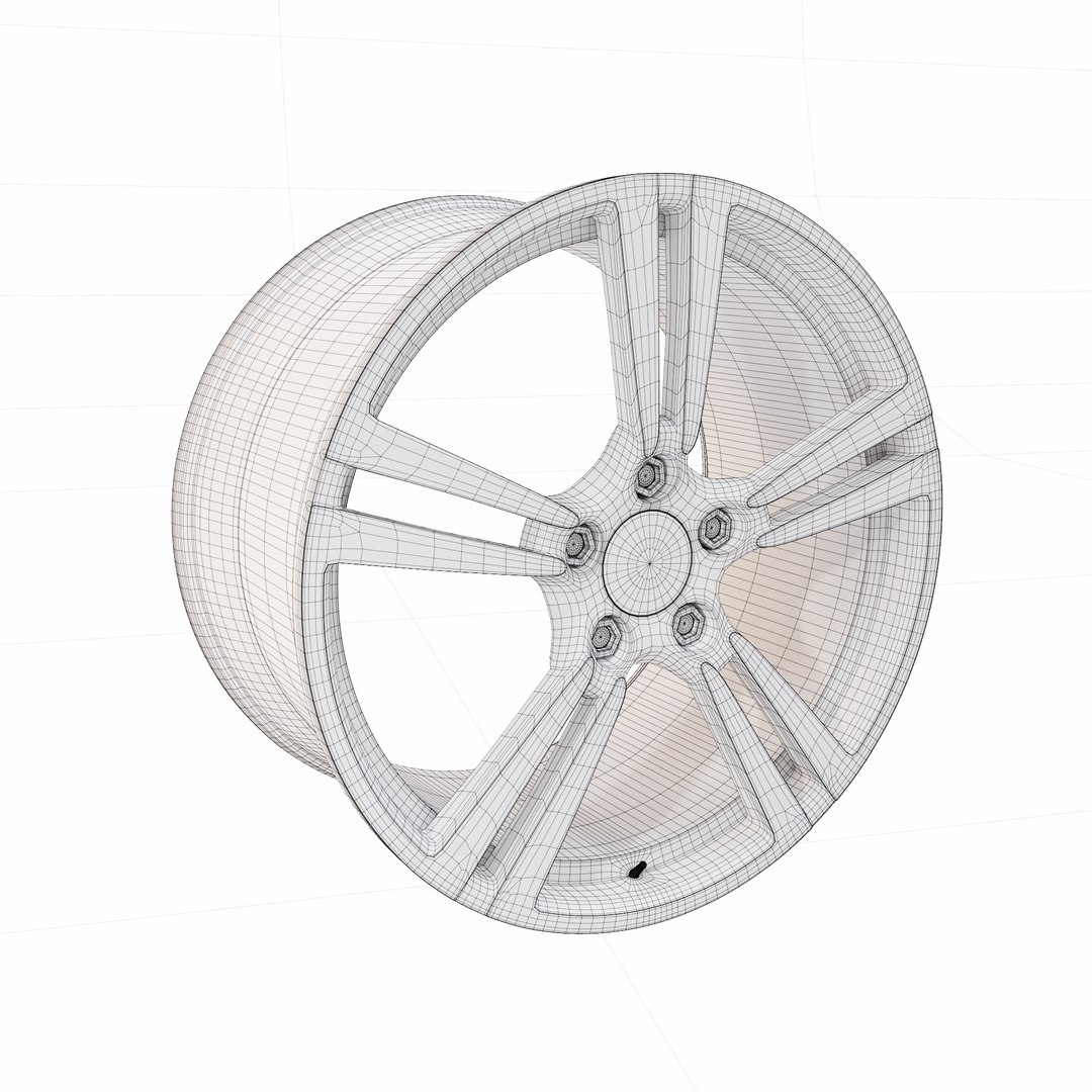 Alloy Wheel 3d Model 3D Model - TurboSquid 2385219
