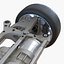 3d Tesla S Axle Modeled Model