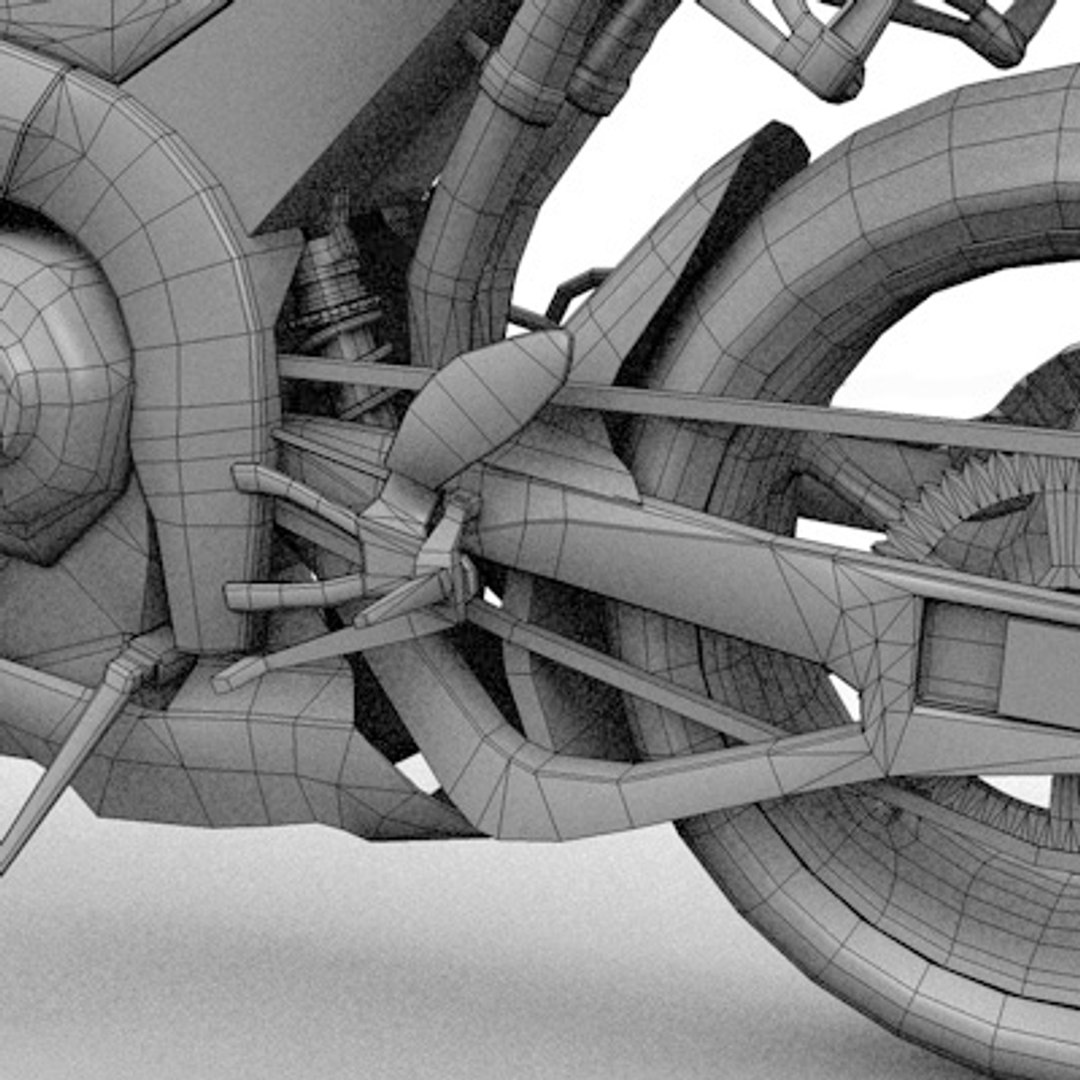 2004 Yamaha Yzf R1 3d Model