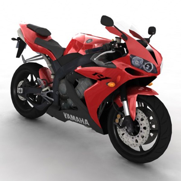 2004 yamaha yzf r1 3d model