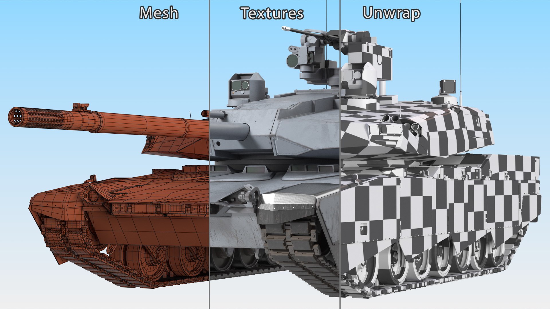 3D Old Tank Abrams X Grey - TurboSquid 2084382
