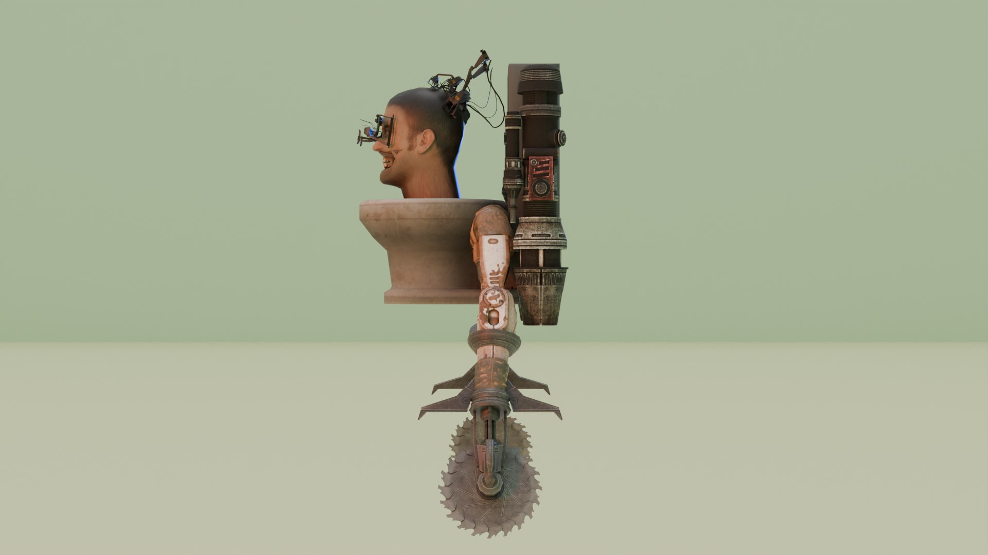 Flying Dual Buzz Saw Skibidi Toilet 3D Model - TurboSquid 2427568