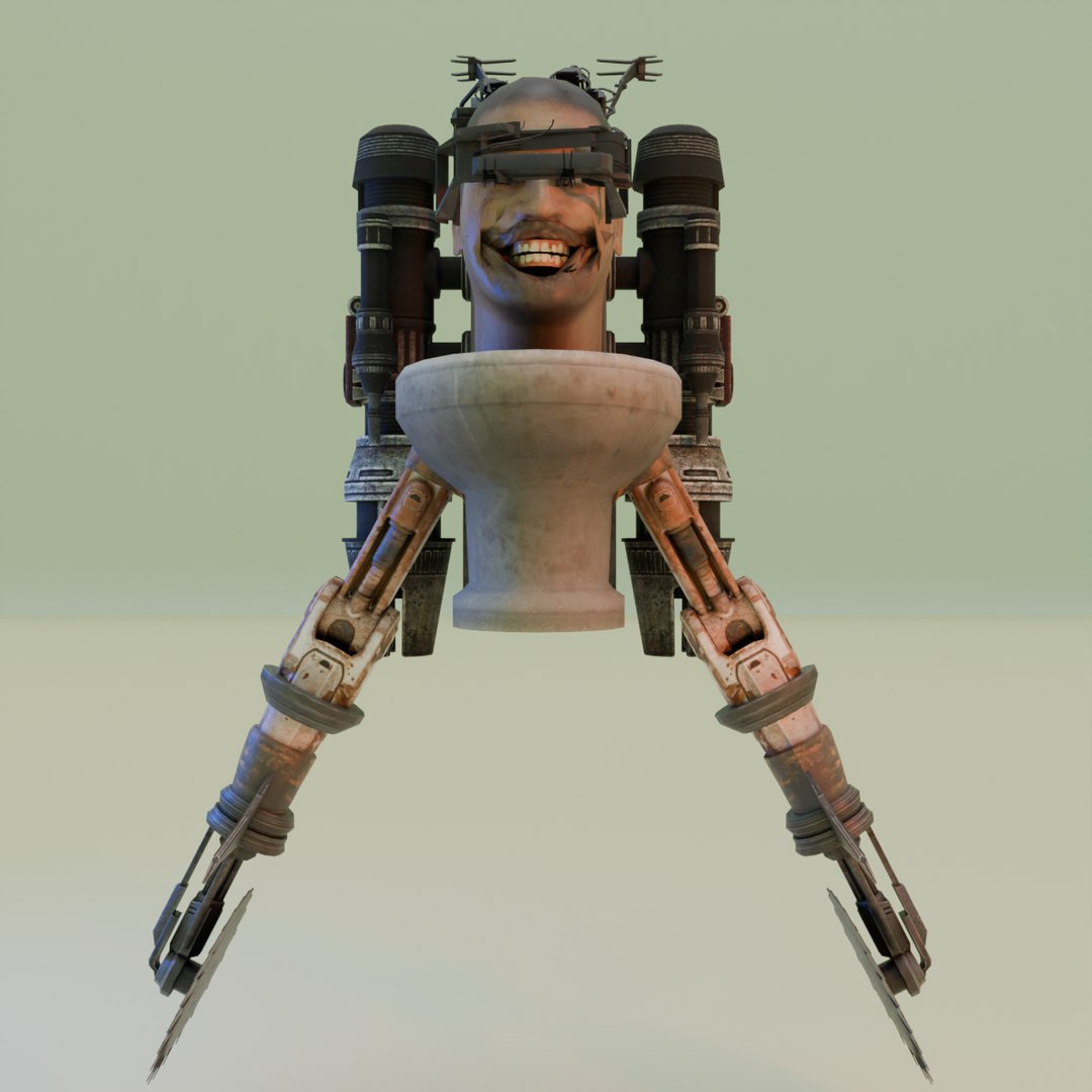 Flying Dual Buzz Saw Skibidi Toilet 3D Model - TurboSquid 2427568