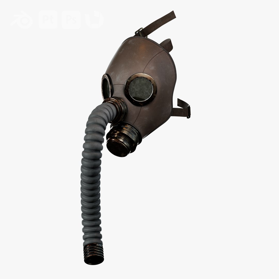Gas Mask 3D - TurboSquid 2005810