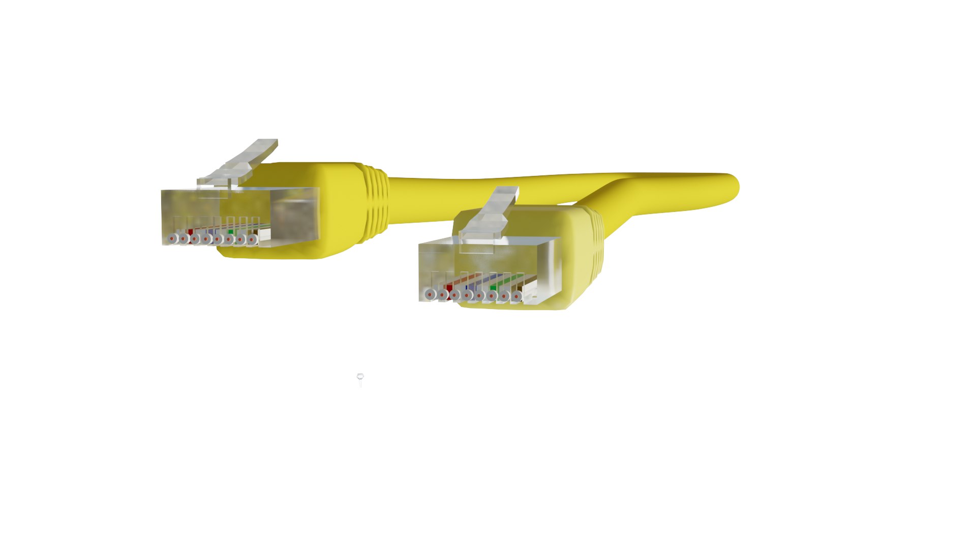 3D model ETHERNET NETWORK CABLE - TurboSquid 1823099