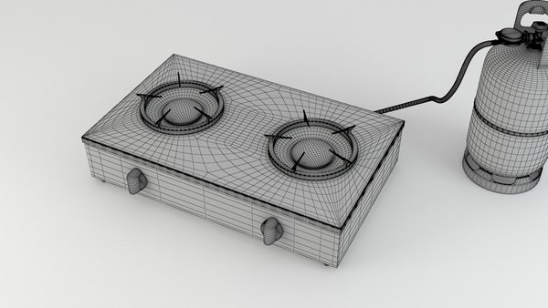 modelo 3d Cocina de gas portátil - TurboSquid 2036403