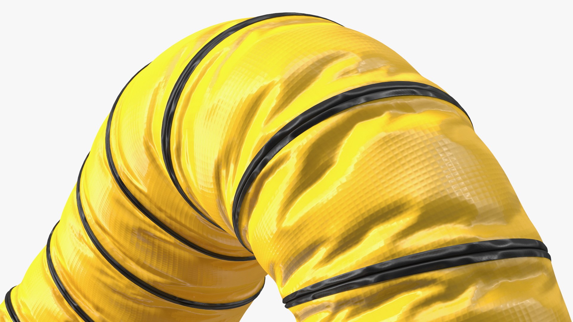 Neoprene Coated Polyester Fabric Ducting Hose 3D - TurboSquid 1848938